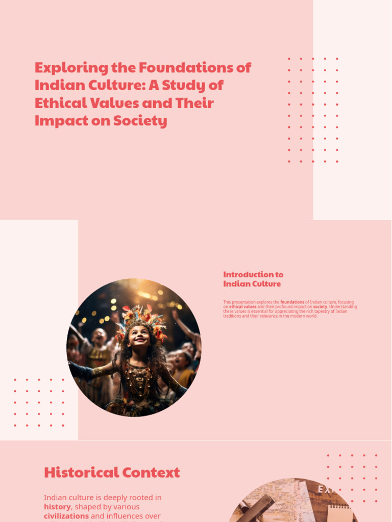 Indian Culture: Ethical Values Impact | PDF | Dharma