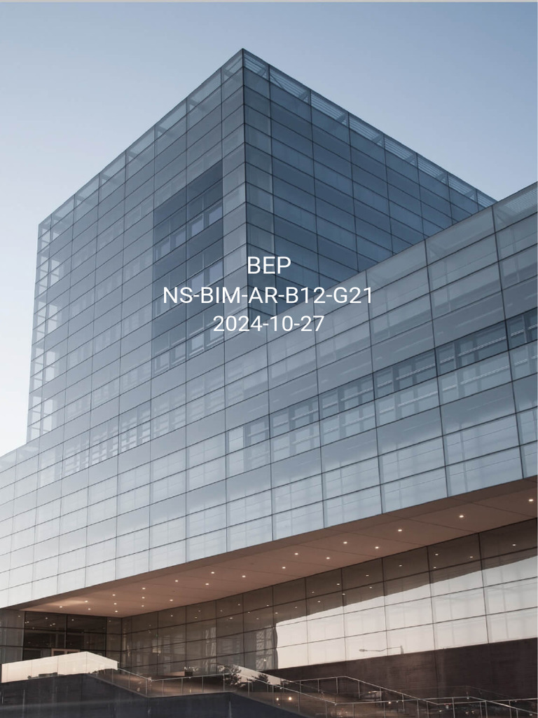 BEP BIM Execution Plan | PDF | Building Information Modeling | Engineering