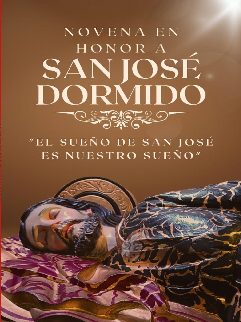 Con Portada NOVENA A SAN JOSÉ 2024 | PDF | María, madre de Jesús | San José