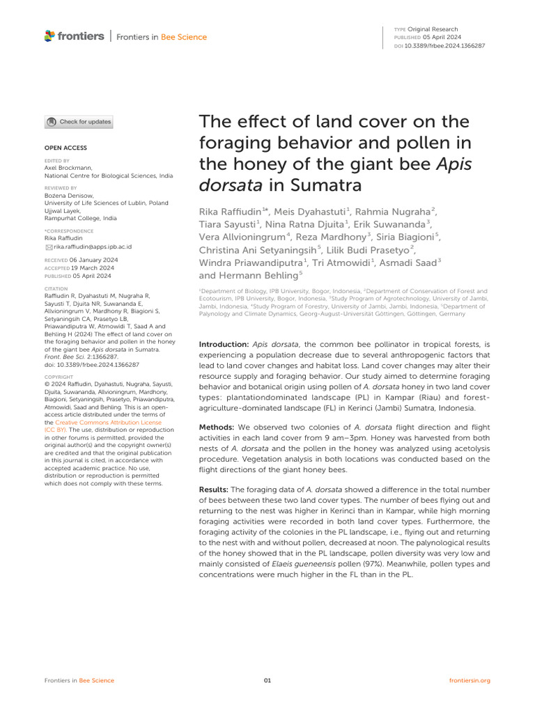 Frbee 02 1366287 | PDF | Pollination | Honey Bee