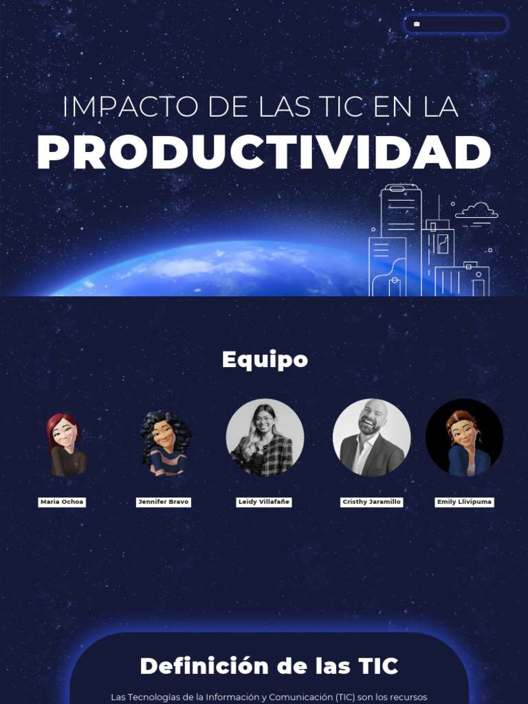 Impacto de Las Tics en La Productividad | PDF | Tecnología de información y comunicaciones | Netflix