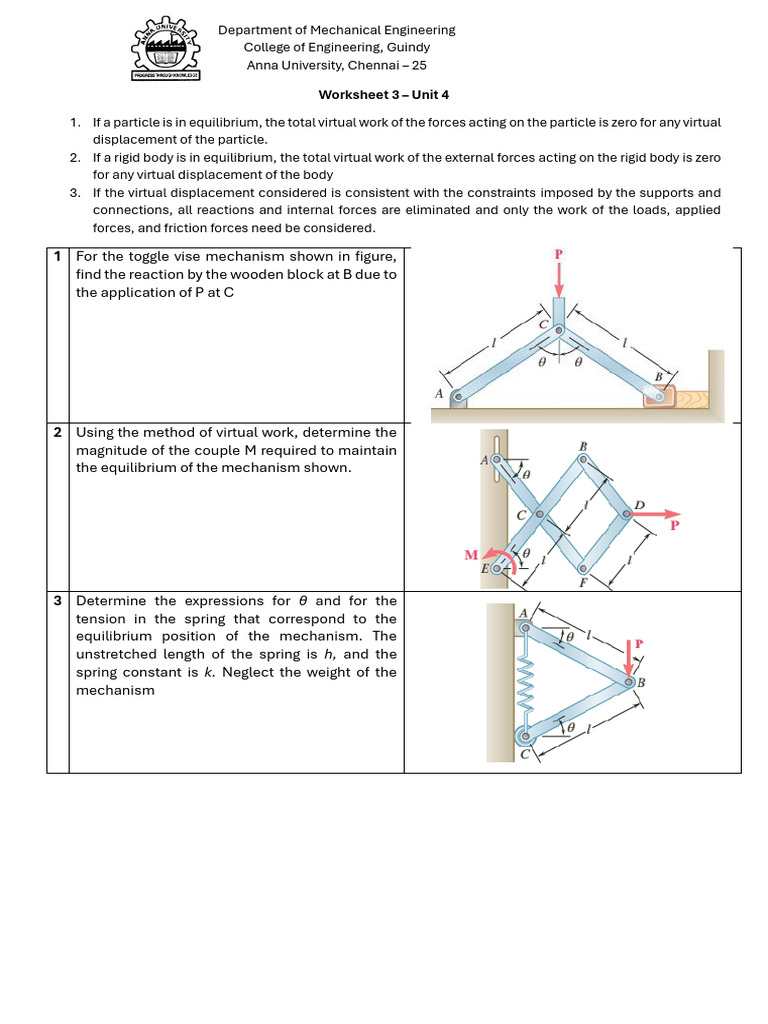 Worksheet 3 - Unit 4 | PDF