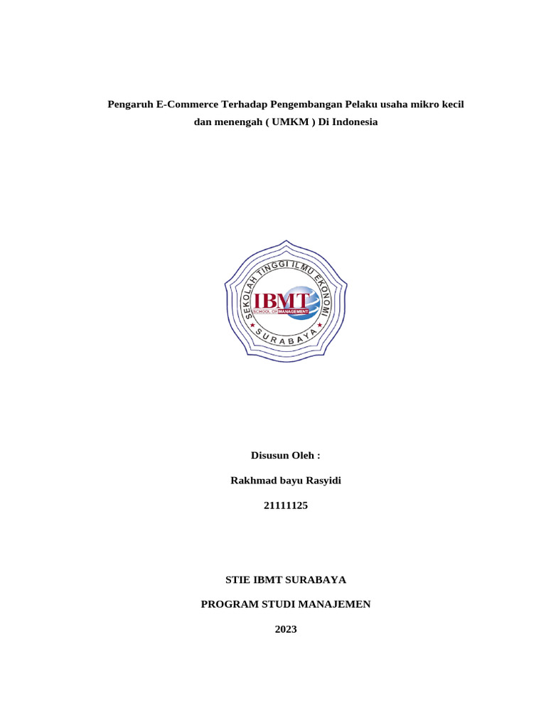 Proposal Penelitian Bayu | PDF