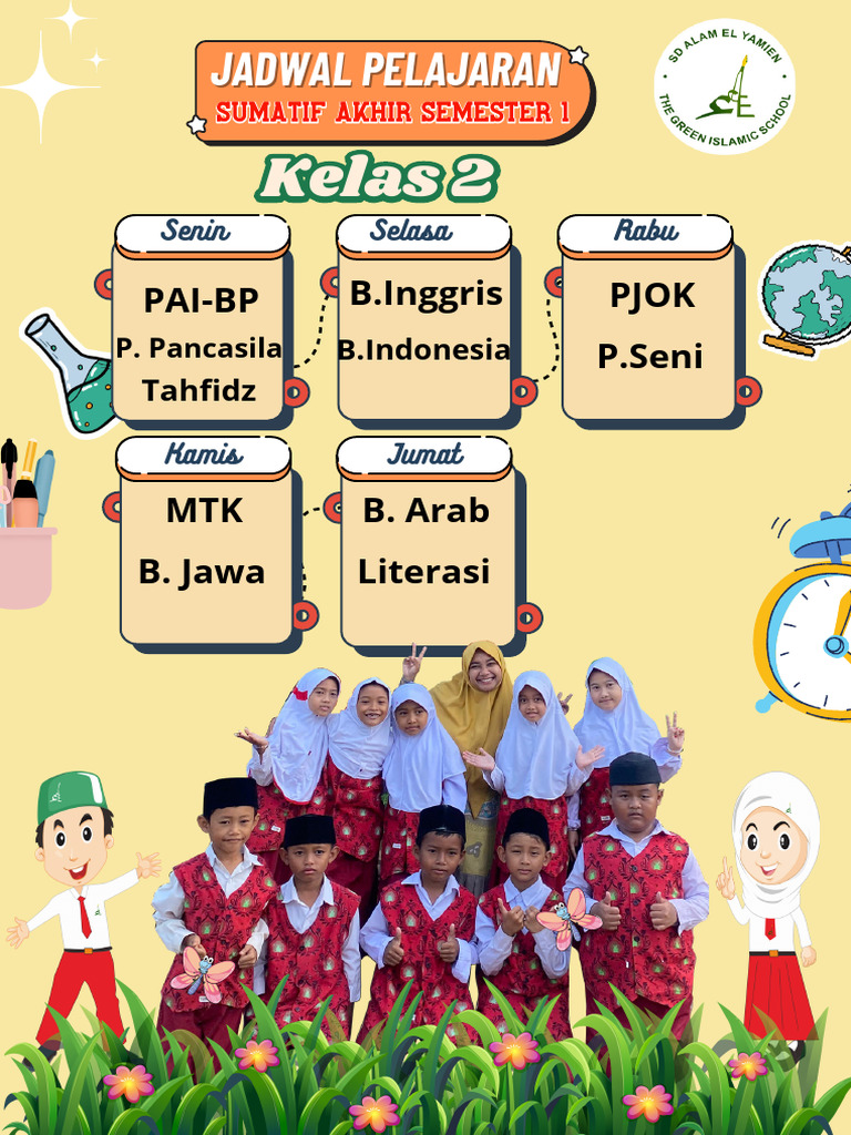 Jadwal Kelas 2 Sas Pdf