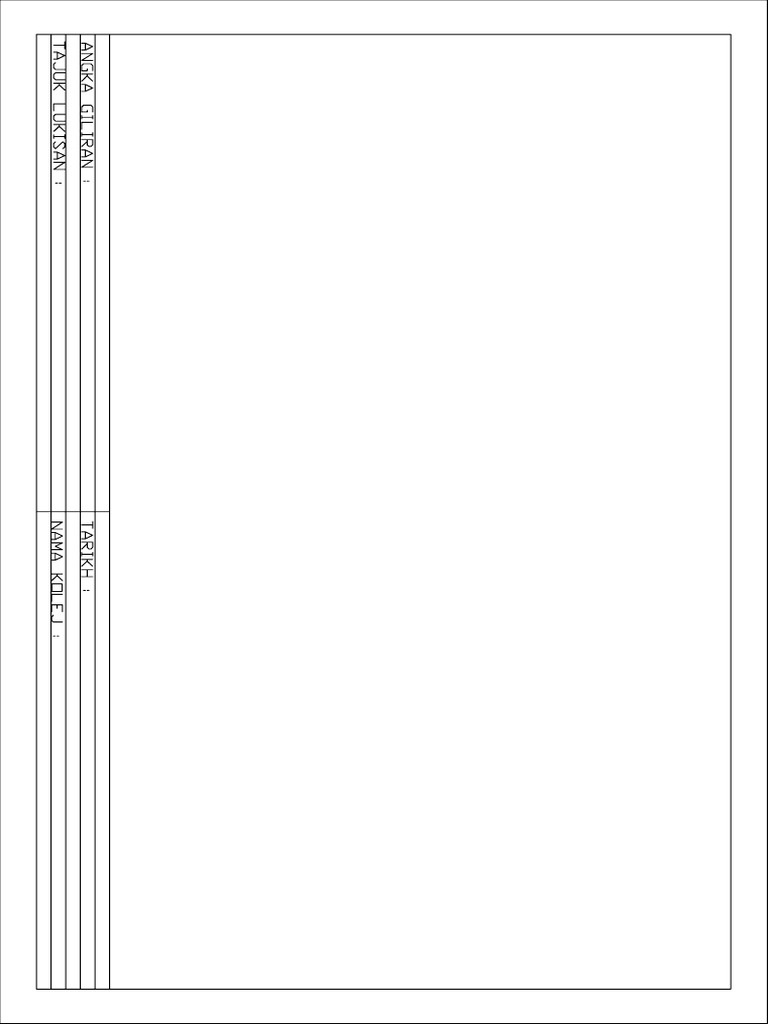 Tutorial Title Block DCA1034 | PDF