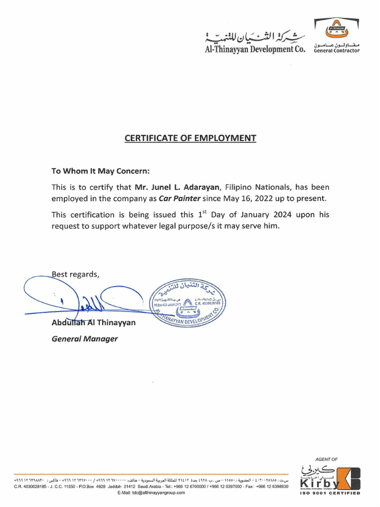 COE Car Painter | PDF