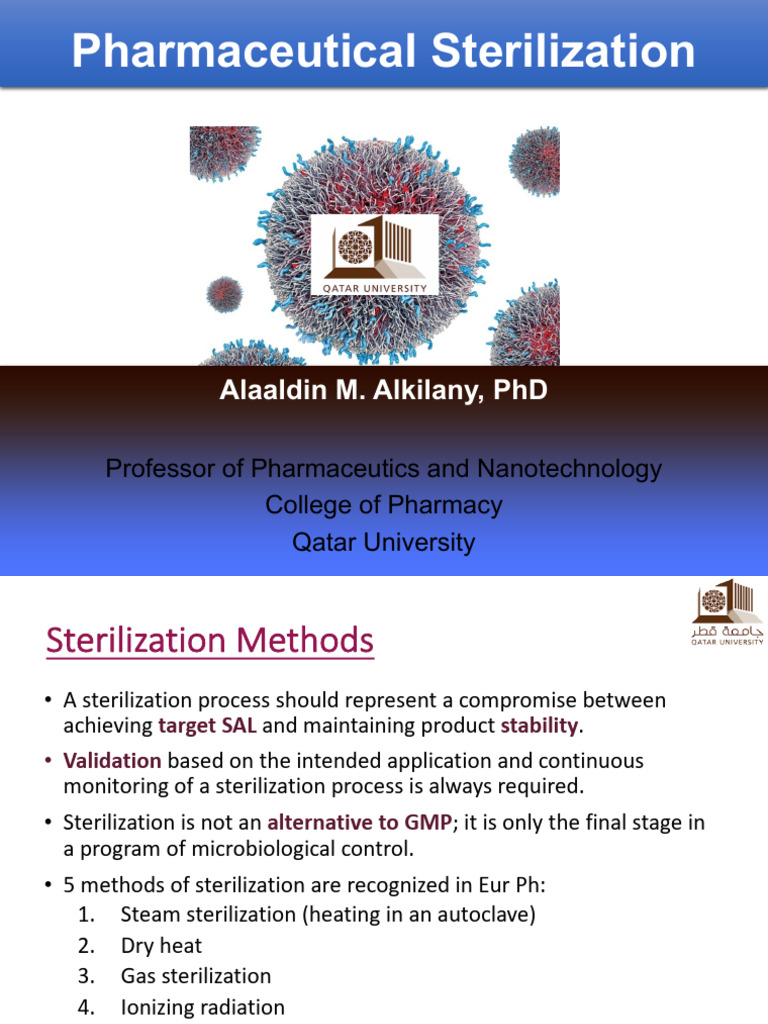 Sterilization Part II | PDF | Sterilization (Microbiology) | Filtration
