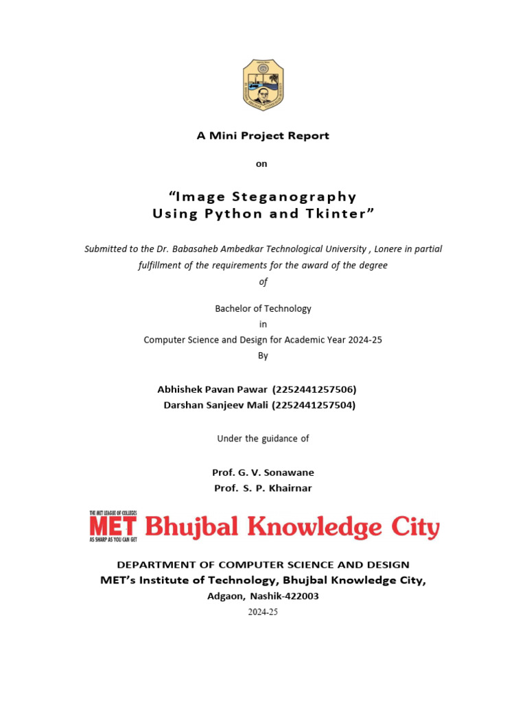 Image Steganography with Python | PDF | Computing