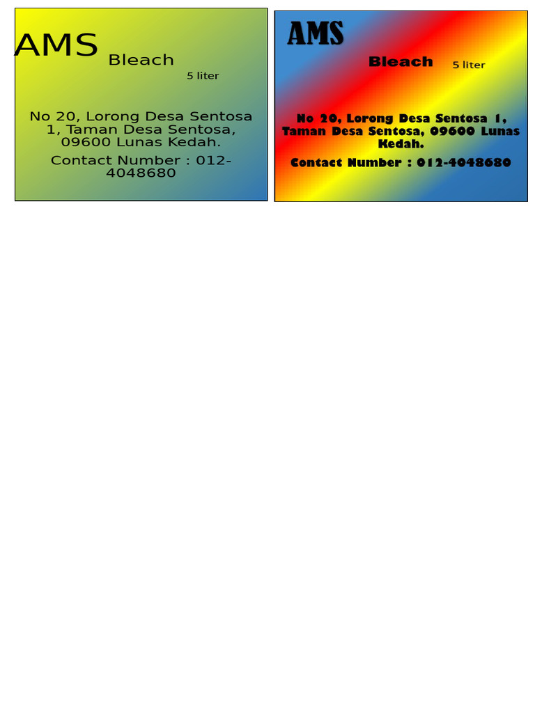 Labelbleach | PDF