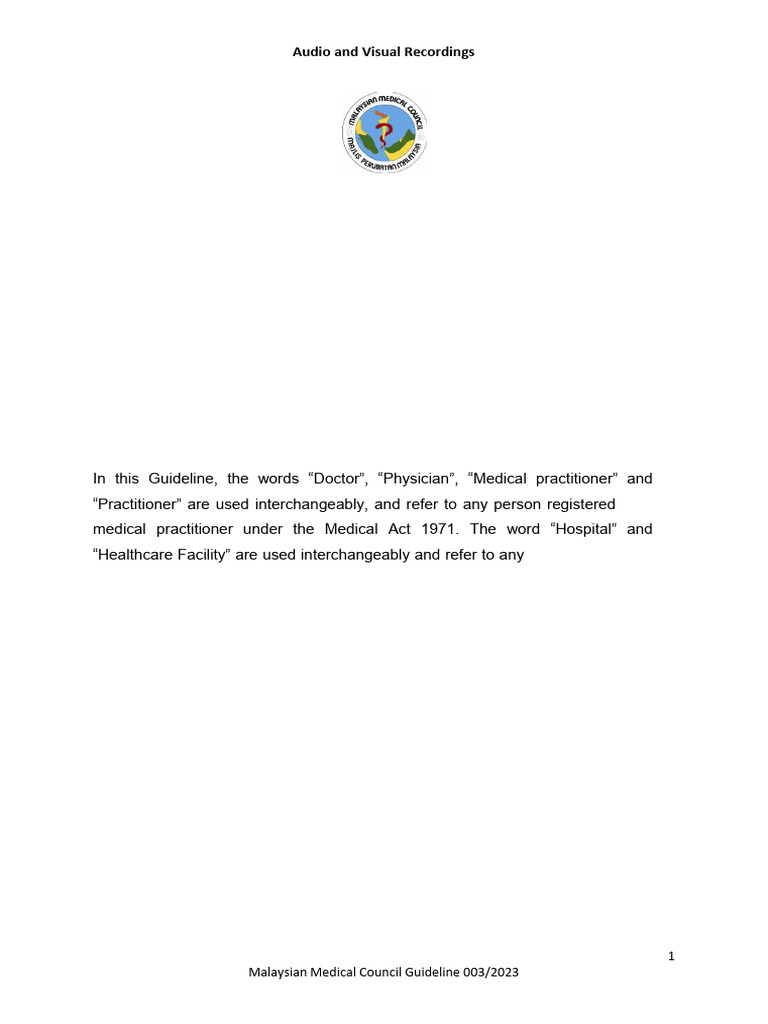 Audio and Visual Recordings | PDF | Informed Consent | Confidentiality