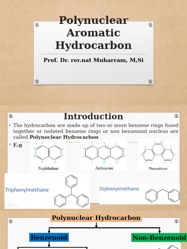 Polynuclear Aromatic Hydrocarbon | PDF
