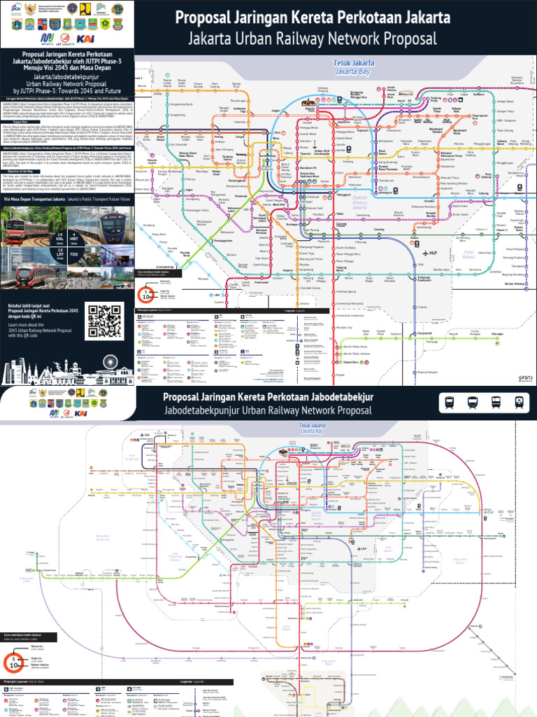 Proposal Jaringan Kereta Jakarta 2045 | PDF
