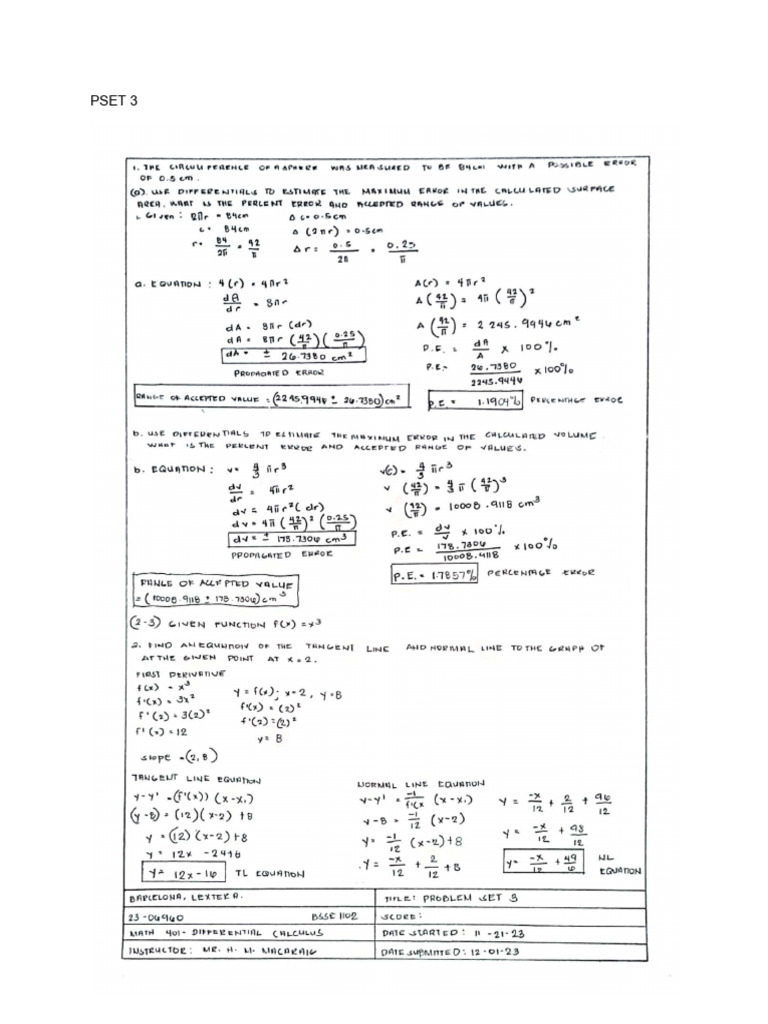 Problem Set 3 & 4 | PDF