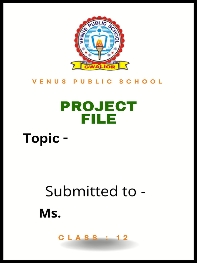 Share Venus Public School PDF | PDF