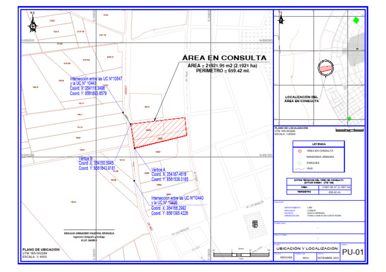 Plano de Ubicacion y Localizacion | PDF