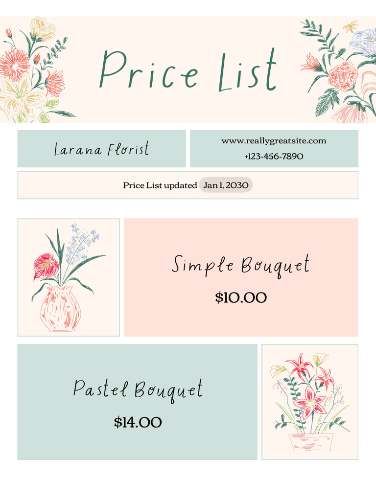 Price List PDF | PDF