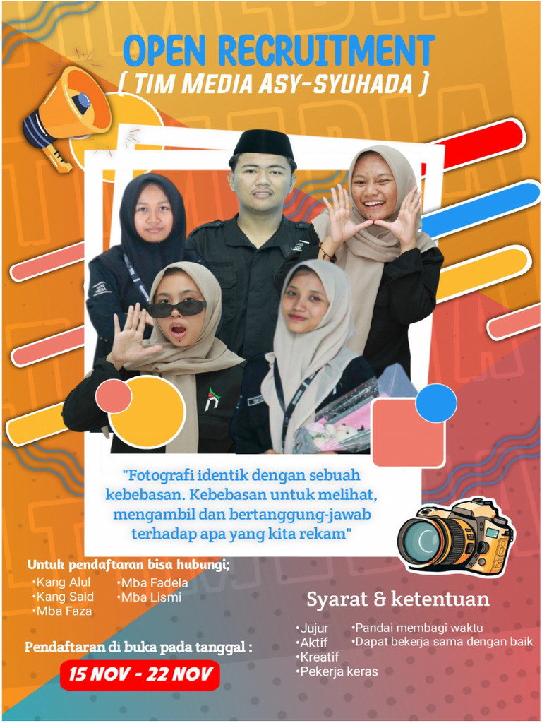 Open Recrutment | PDF