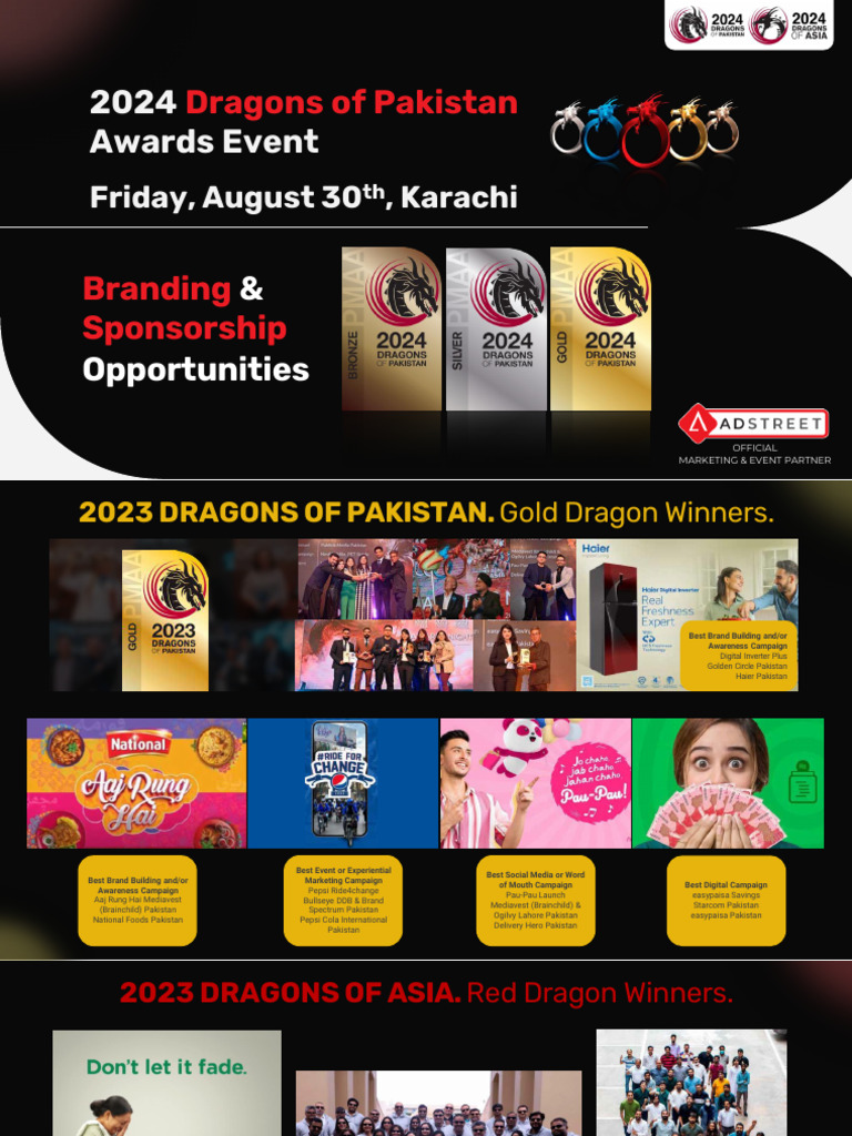 Dragons of Pakistan X AdStreet Proposal - Kashmir | PDF | Brand | News