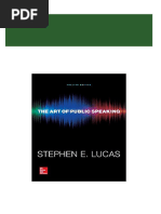 The Art of Public Speaking - 13th Edition Entire Book Download | PDF ...