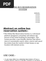UML Diagrams for Bus Reservation System | PDF | Unified Modeling ...
