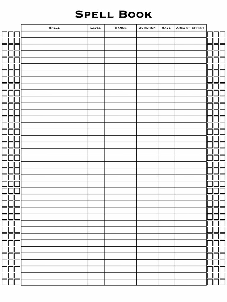 OSR_Spellbook_Sheet_FF_Ver2 | PDF
