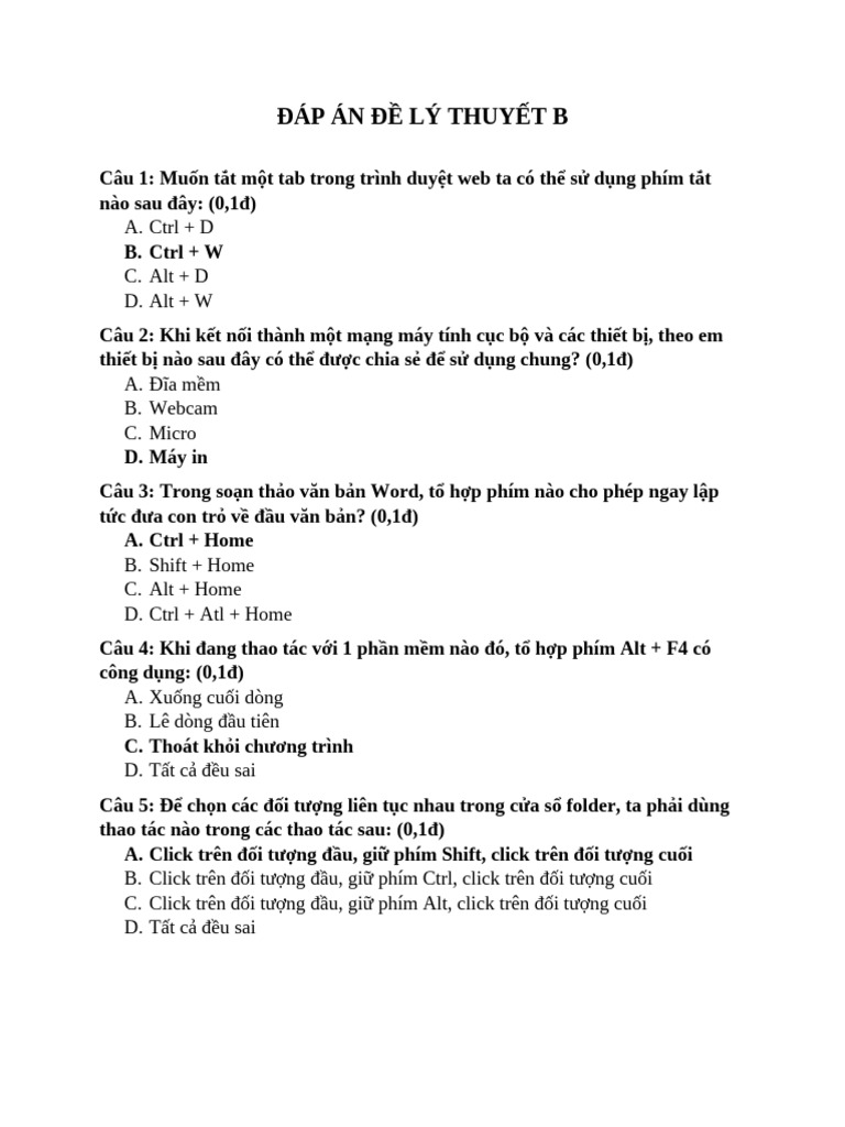 THT2016 - KhoiB - LT (Dapan) | PDF
