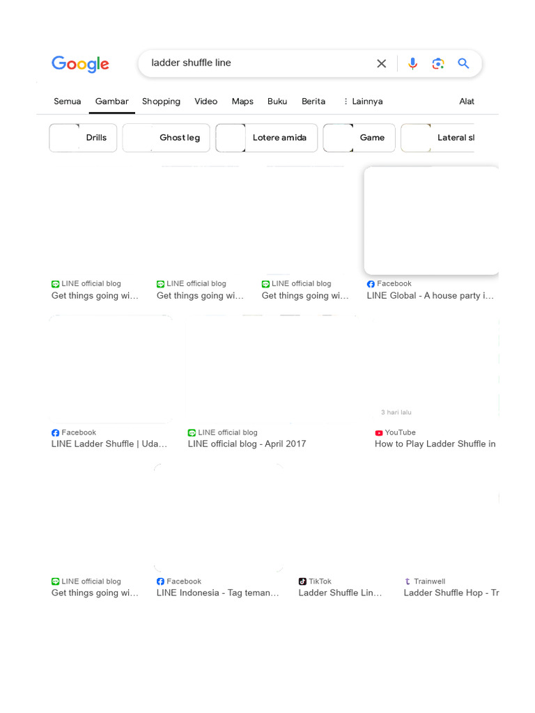 Ladder Shuffle Line - Penelusuran Google | PDF