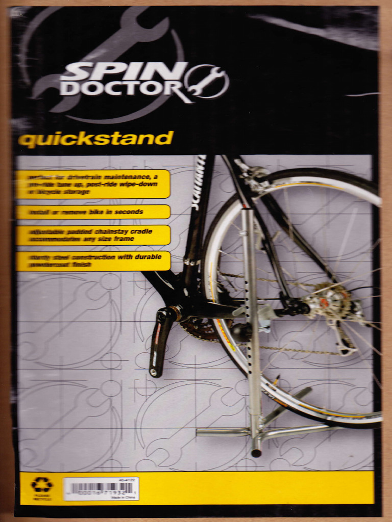 Spin Doctor Quickstand Assembly Guide | PDF