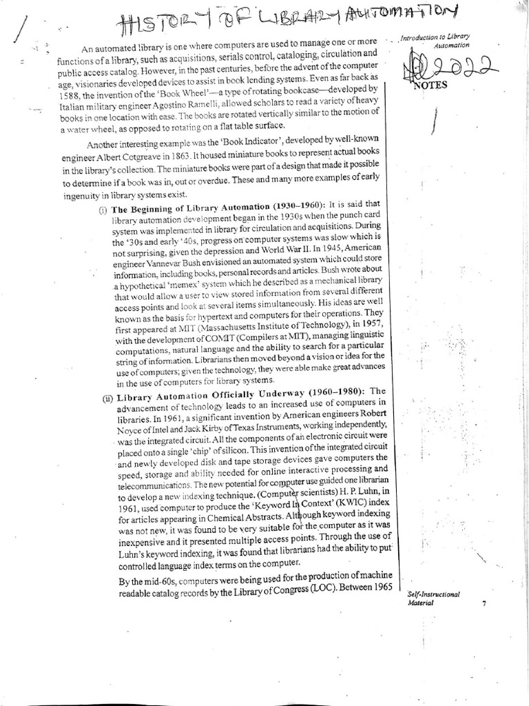 Library Automation | PDF