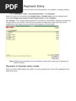 Payments and Receipts Tally | PDF | Debits And Credits | Receipt