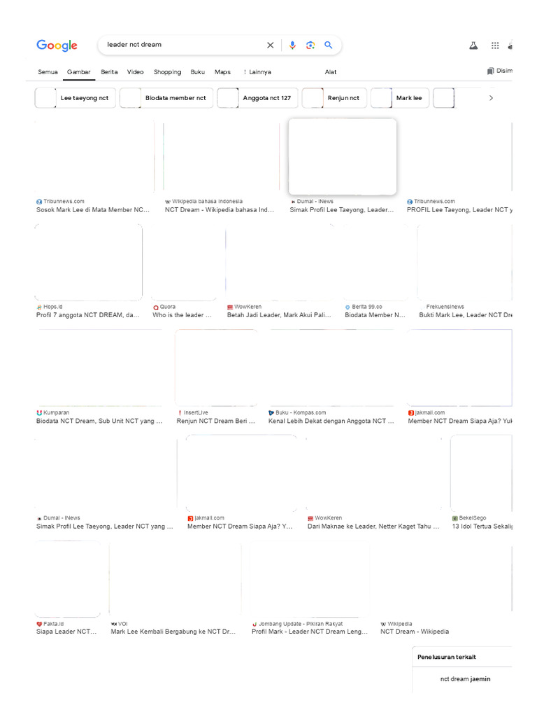 Leader NCT Dream - Penelusuran Google | PDF