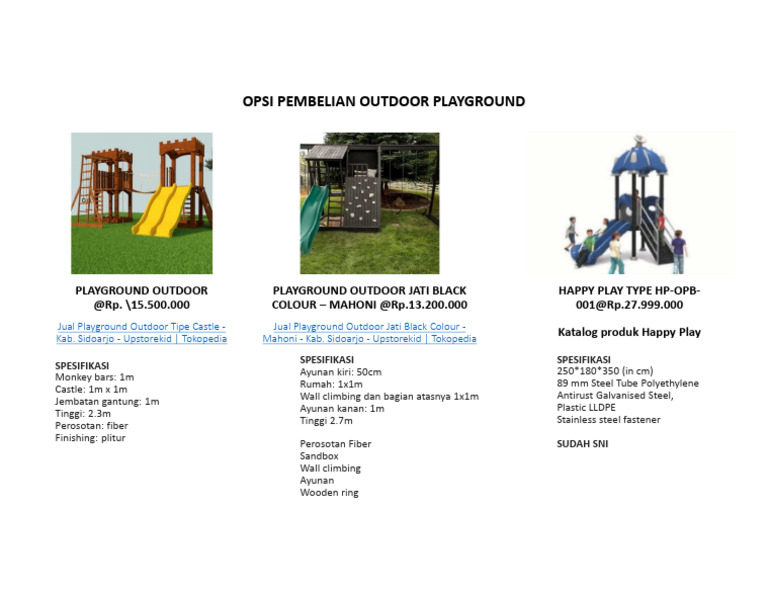 Opsi Playground | PDF
