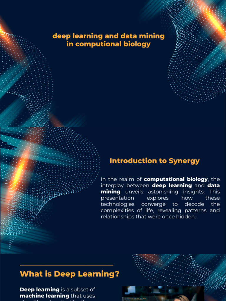 Slidesgo Bio PPT 20241111155900jIP4 | PDF | Deep Learning | Data Mining