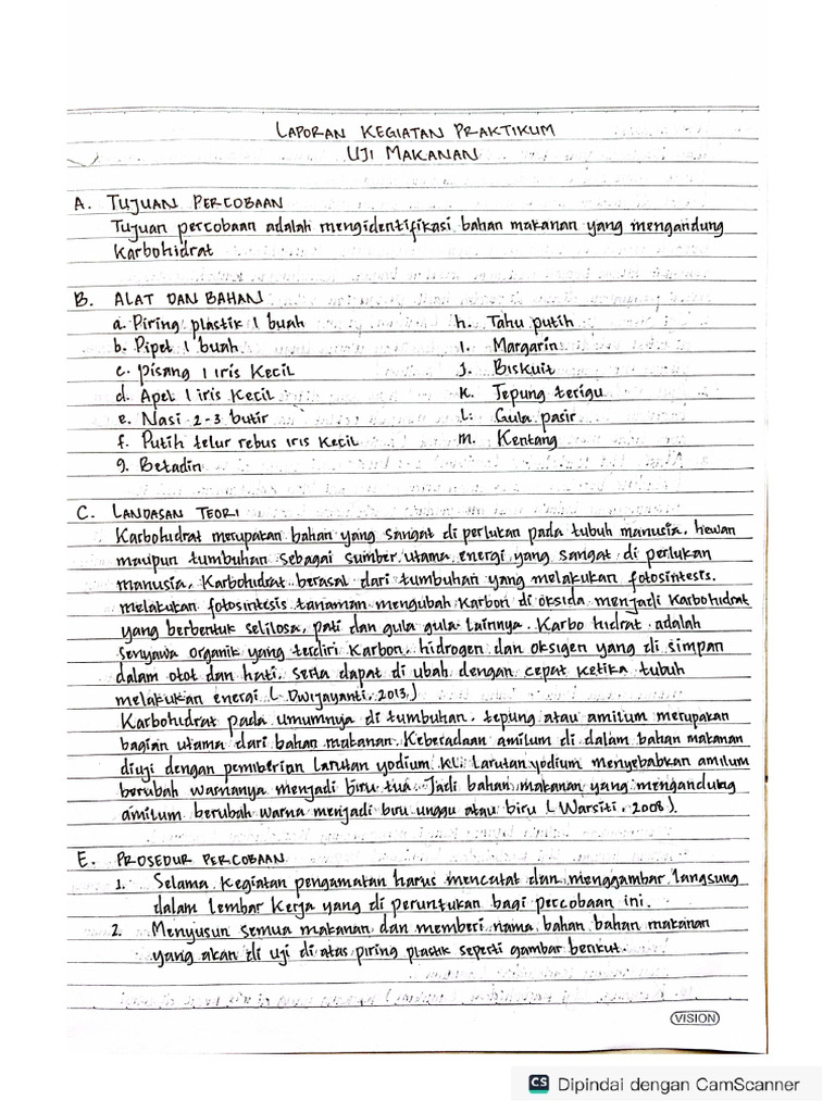 LKP 5 Uji Karbohidrat | PDF