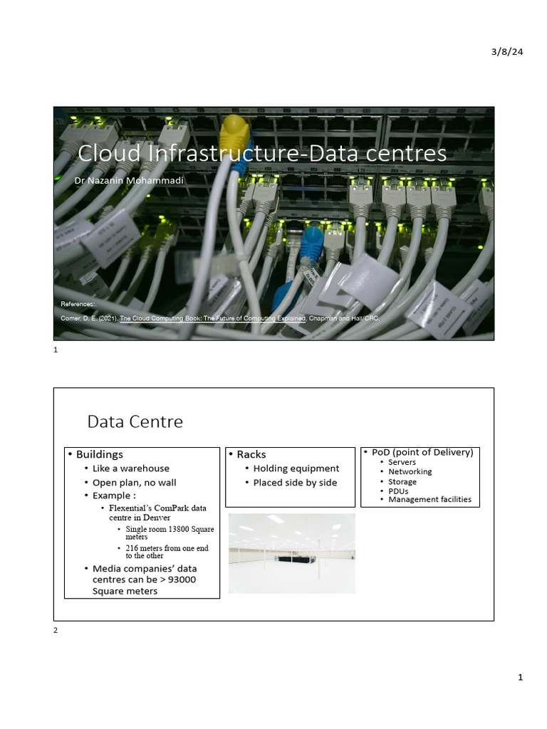 CC Lec02 | PDF | Data Center | Computer Network