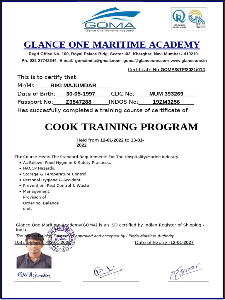 Steward Training Program | PDF