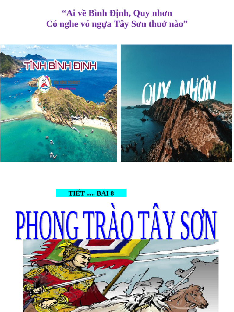 Bai 8 Phong Trao Tay Son | PDF