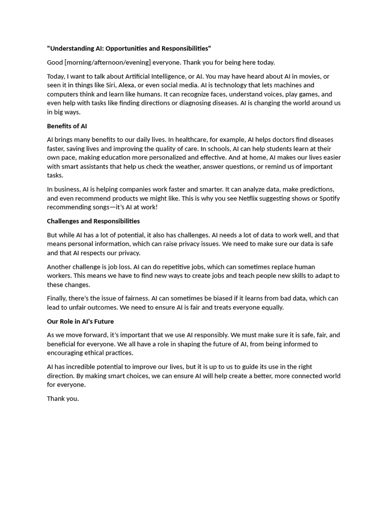 Understanding AI | PDF