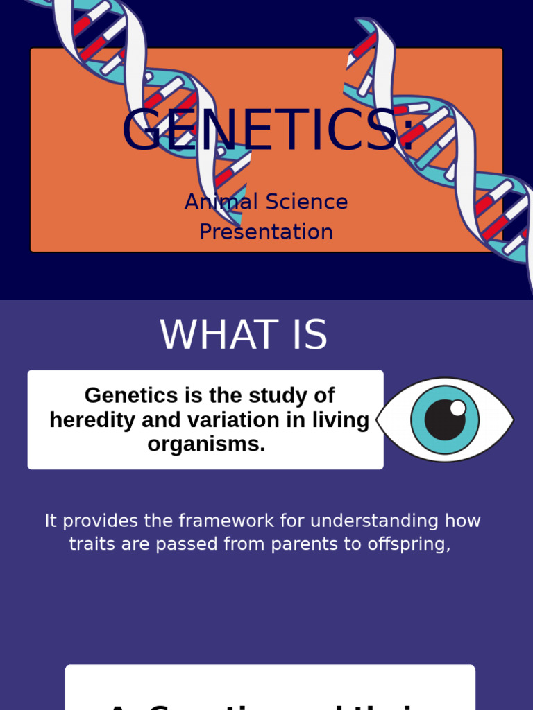 Genetics | PDF | Genetics | Dna
