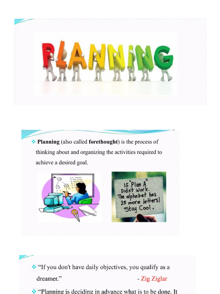 Mid Planning Part 1 | PDF