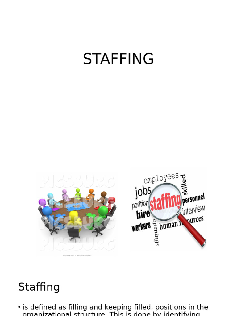STAFFING | PDF | Performance Appraisal | Recruitment