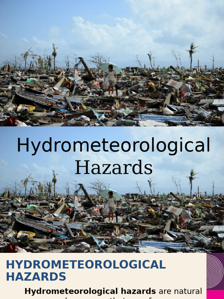 Understanding Hydrometeorological Hazards Pdf Thunderstorm