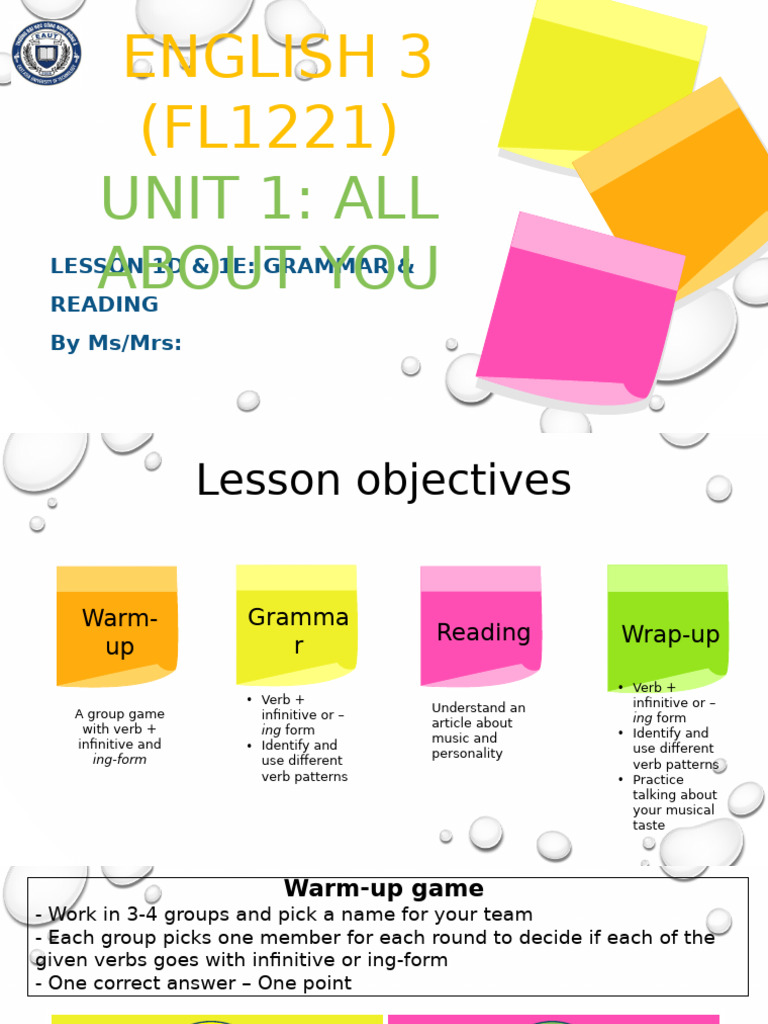 Lesson 1D, 1E | PDF | Language Mechanics | Linguistic Typology