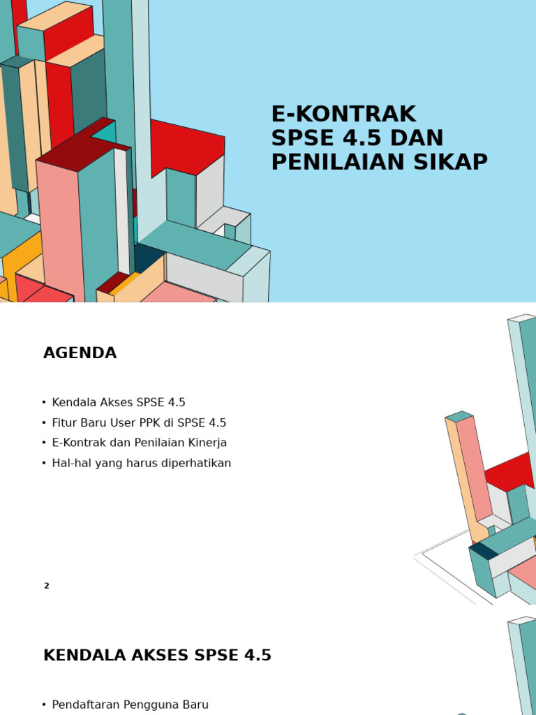Fitur Baru dan Kendala SPSE 4.5 | PDF