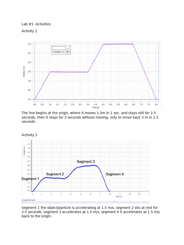 Lab #1 Activity | PDF