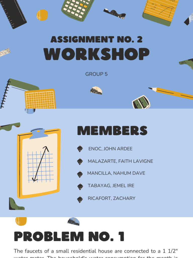 CE423 - Workshop - AssignmentNo.2 - 4K - Mancilla .Et - Al. | PDF ...