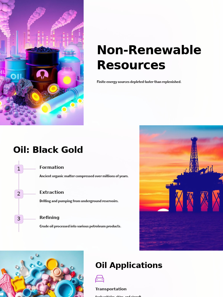Non Renewable Resources - Est.aditi | PDF | Petroleum | Fuels