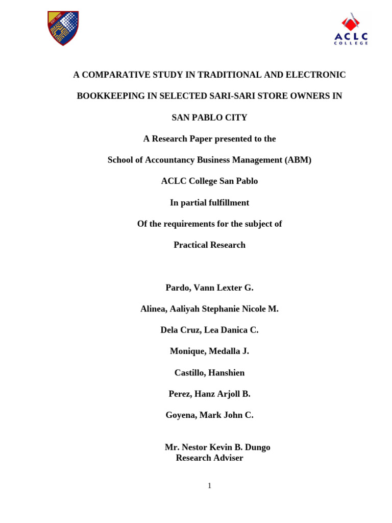 Chapter 1 - PARDO - Doc (PART) | PDF | Bookkeeping