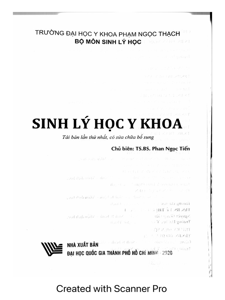 Sinh Ly | PDF