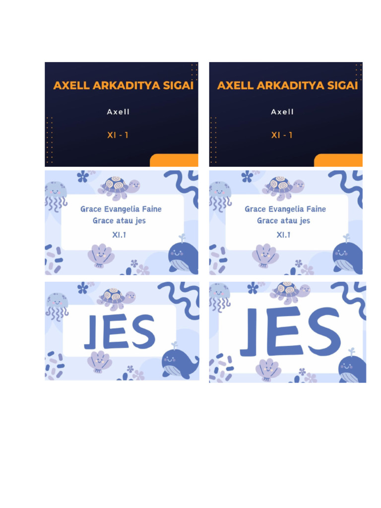 Name Tag | PDF